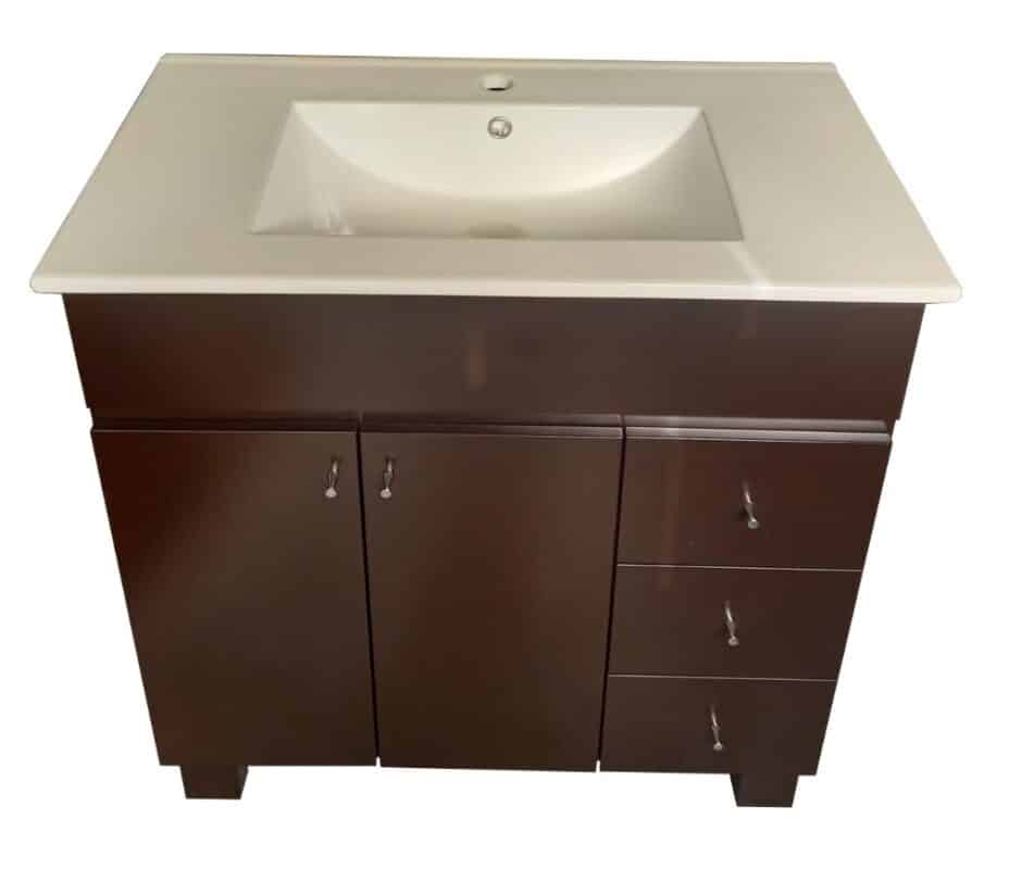 VANITORY CON MESADA DE LOSA - Mimava